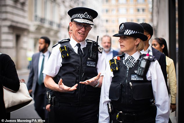 The thinner blue line: Met Police has lost more than 1,700 officers ...