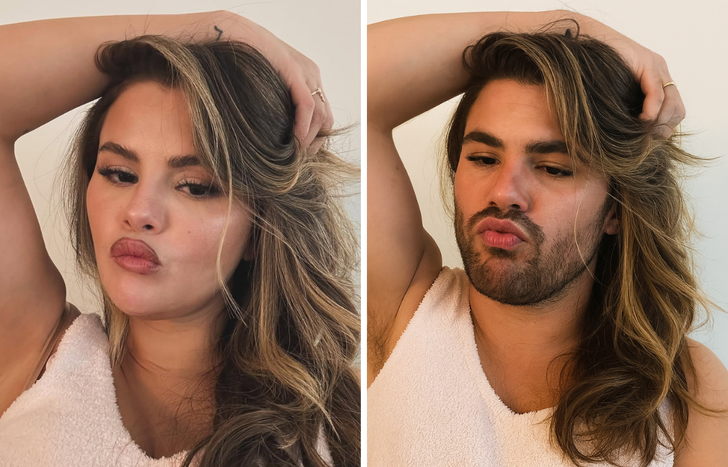 15+ celebrity portraits recreated as the opposite gender