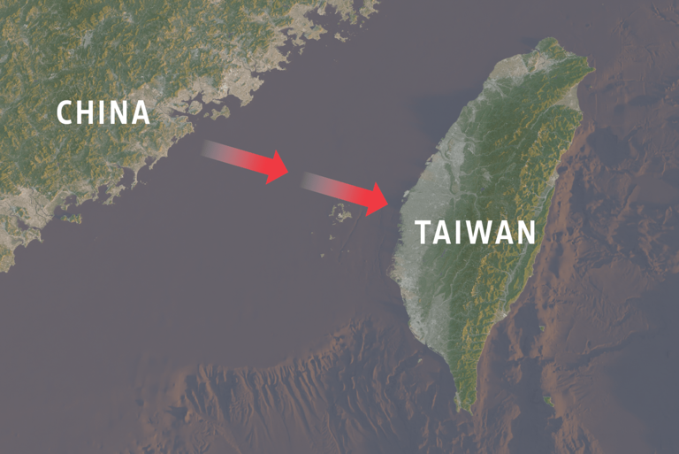 See how a Chinese invasion of Taiwan could unfold