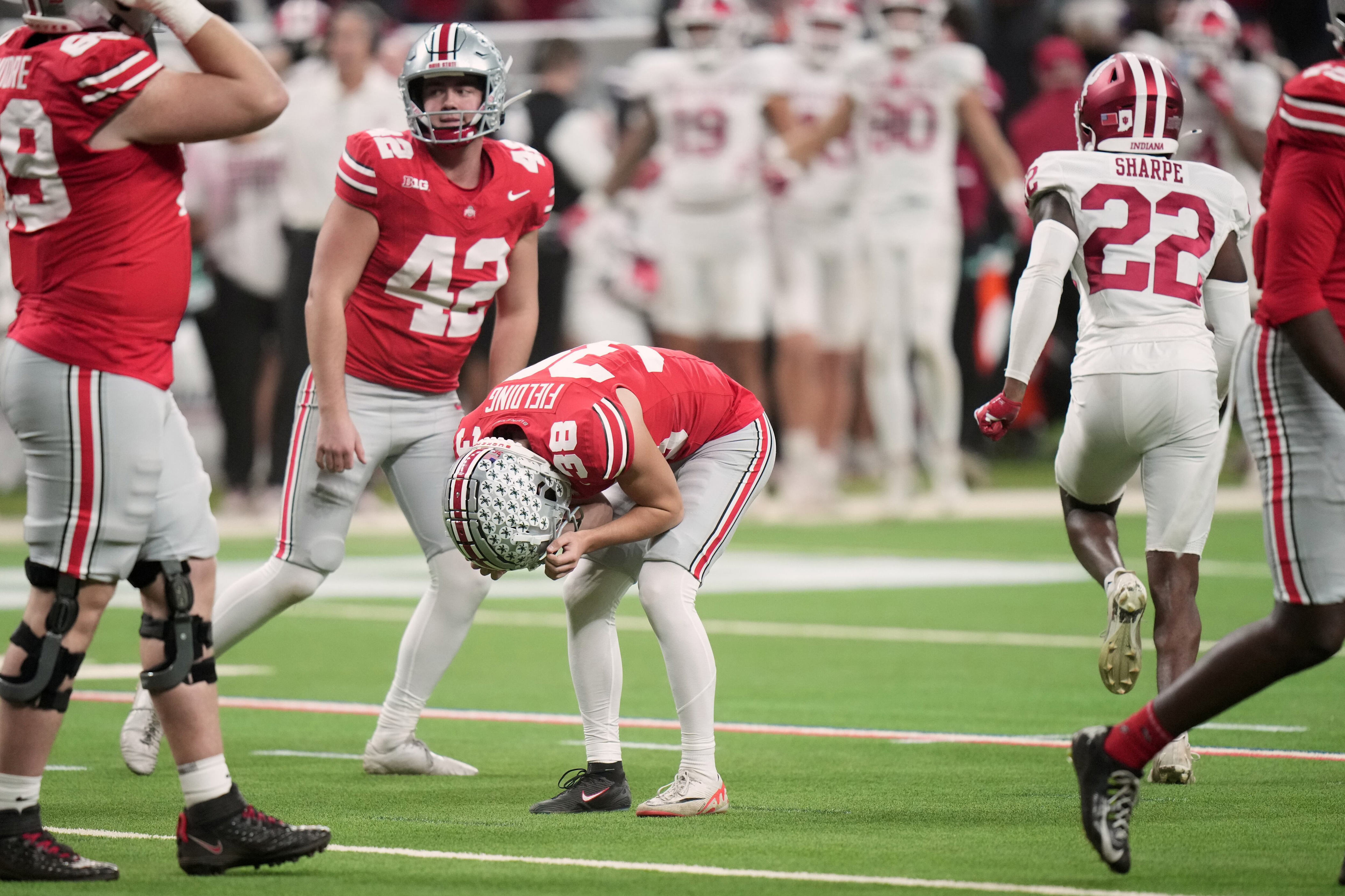 Missed late field goal dooms Ohio State in Big Ten title game loss to ...