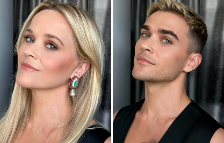 15+ celebrity portraits recreated as the opposite gender