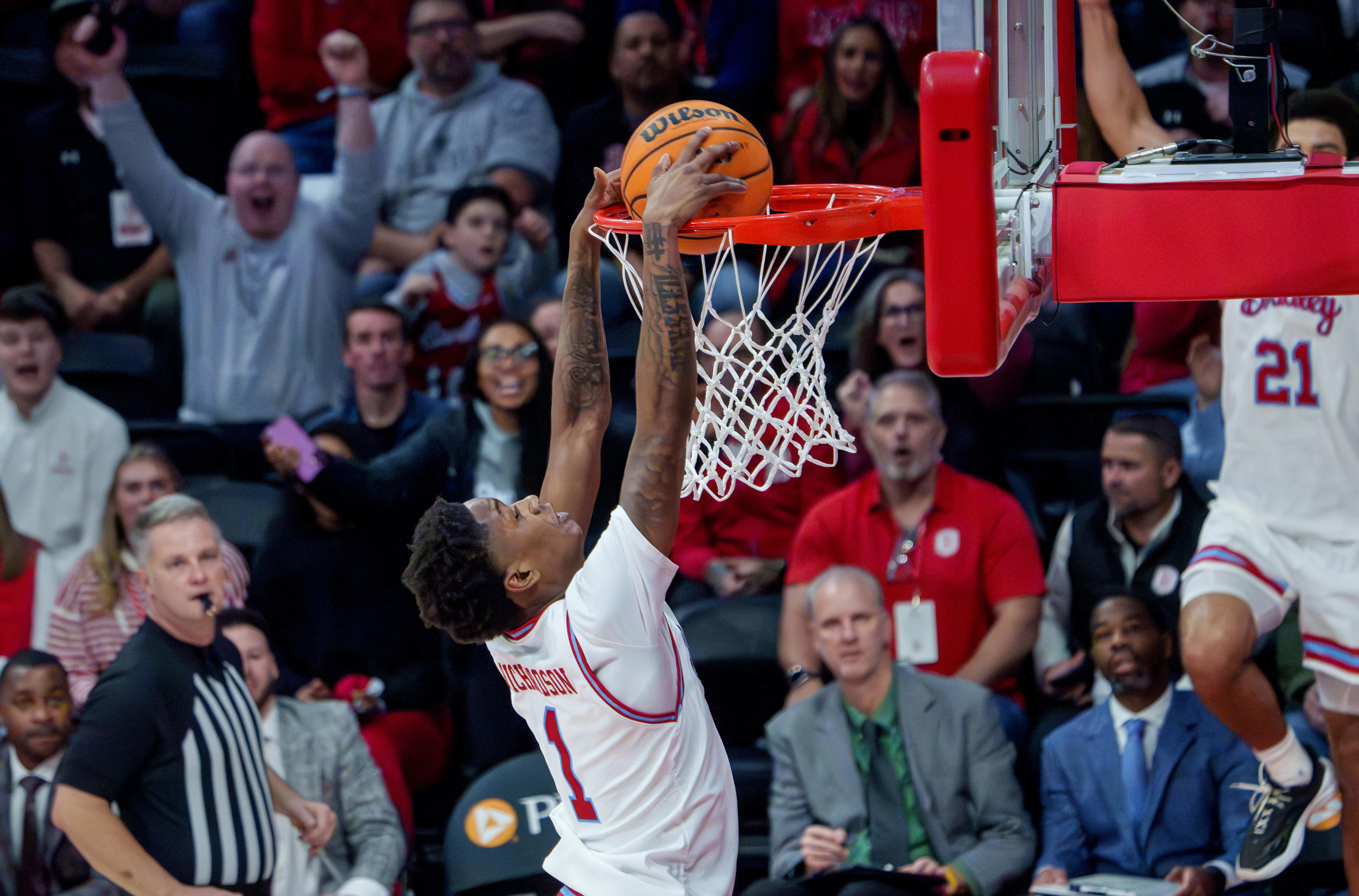 Braves' 'Metombo' is born amid Bradley basketball runaway rout of ...