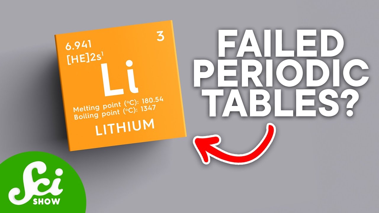 5 periodic tables we don't use and why