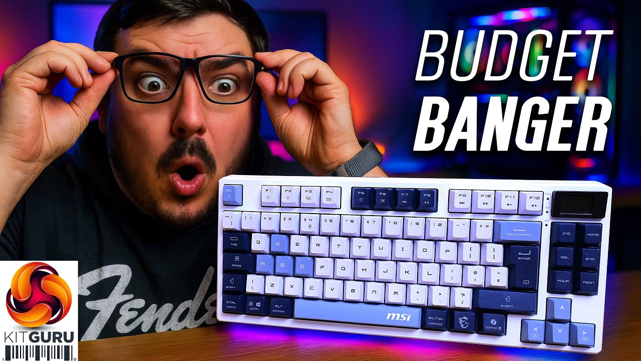 MSI made a great keyboard! GK600 TKL review