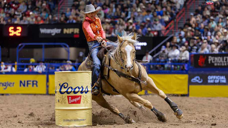 NFR round 3 brings more drama in barrel racing world championship battle