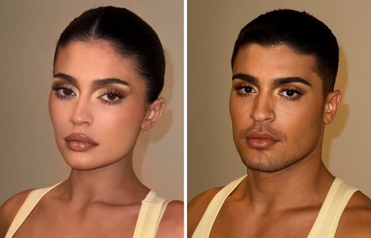 15+ celebrity portraits recreated as the opposite gender