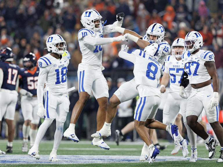Duke football upsets Virginia for first ACC football championship since ...