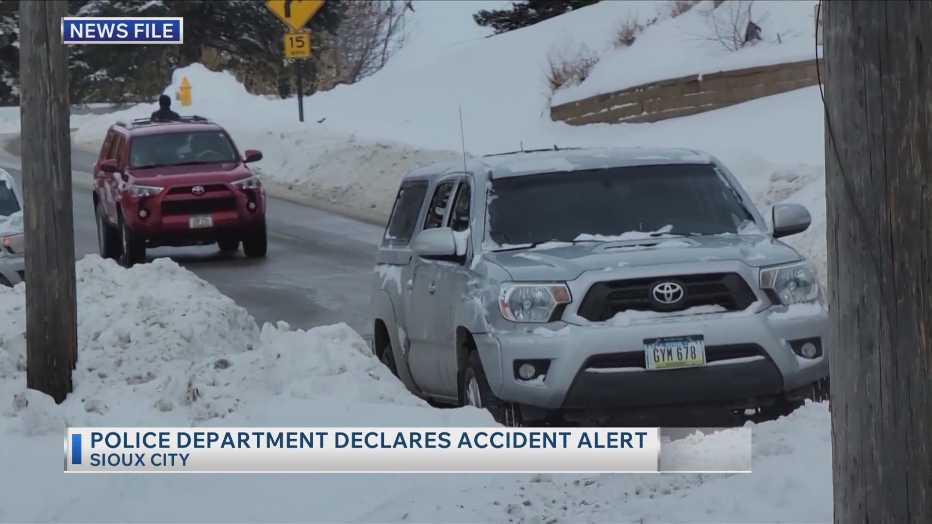 Police department declares accident alert