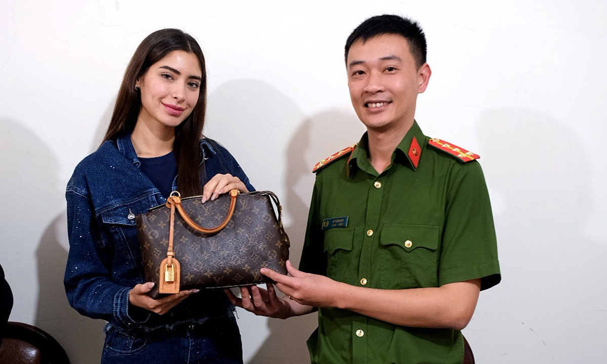 Actor steals Mexican Miss Cosmo contestant’s handbag at Da Lat event