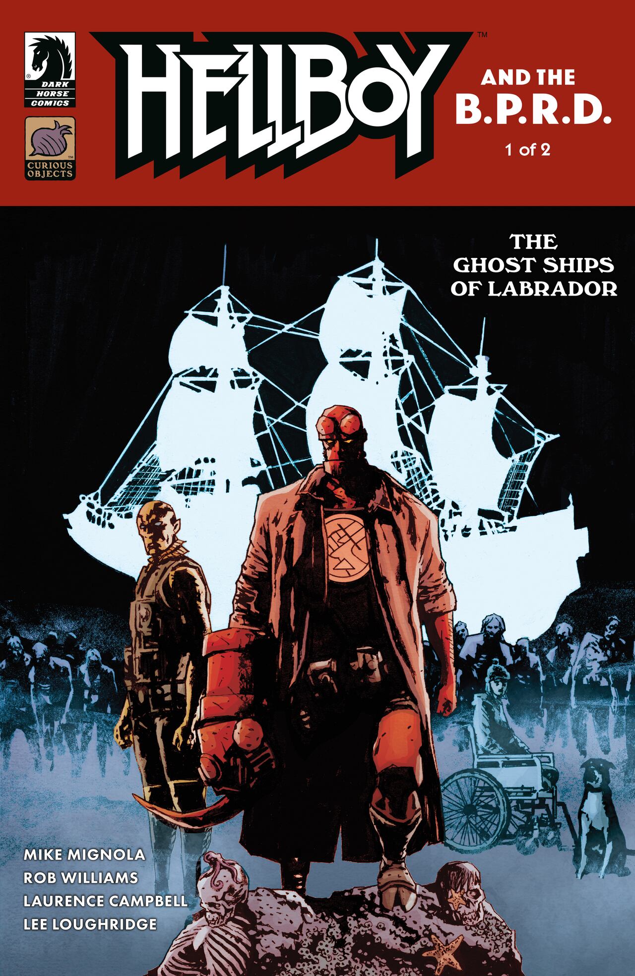 Paranormal investigator explores ghost ships in latest Hellboy comic ...