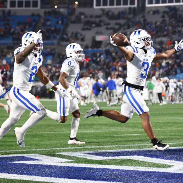 Duke stirs CFP pot, defeats Virginia in OT of ACC title game