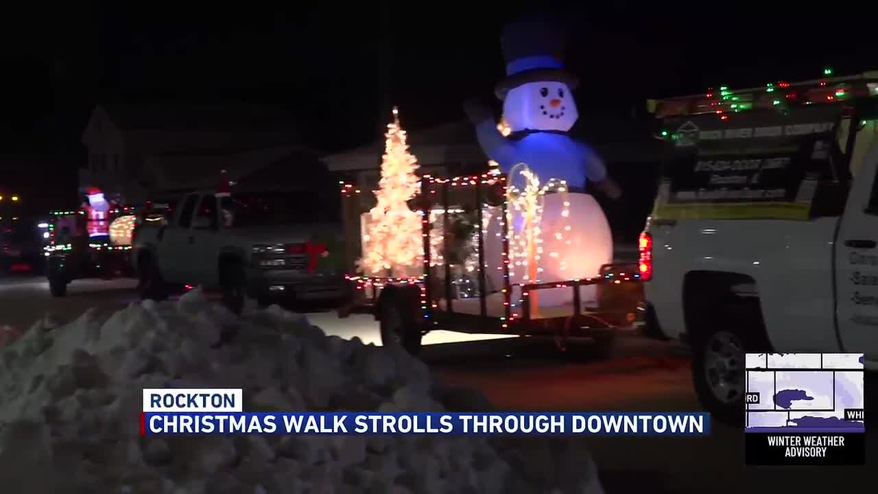 Lighted parade highlights second day of Rockton Christmas Walk