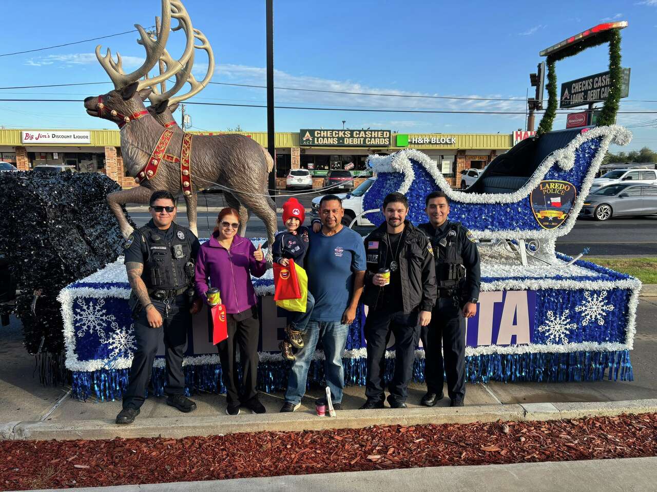 Toy donations add ‘holiday magic’ to Laredo’s Coffee with a Cop event