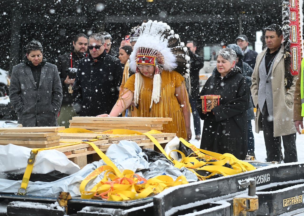 Dozens of repatriated Indigenous cultural items arrive in Canada