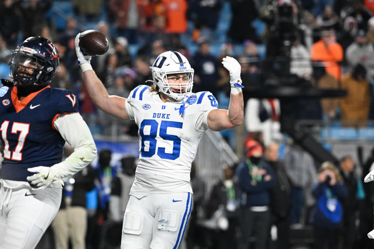 Duke football holds on to get revenge on Virginia in OT to claim ACC ...