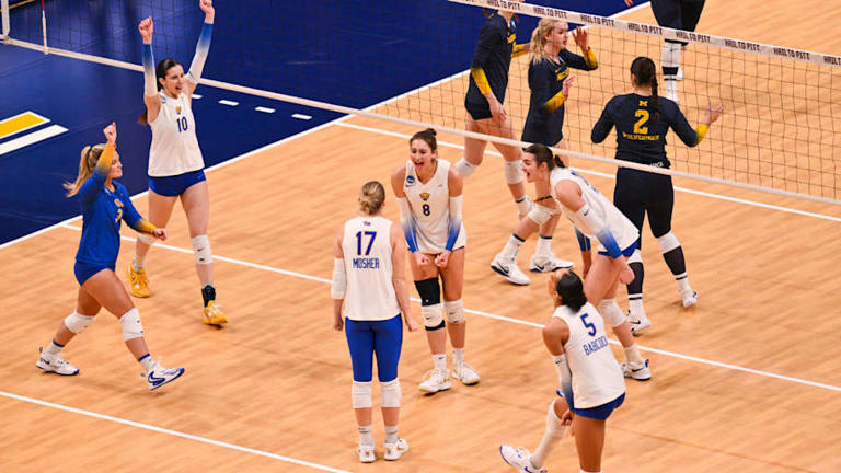 Pitt volleyball sweeps Michigan, makes Sweet 16