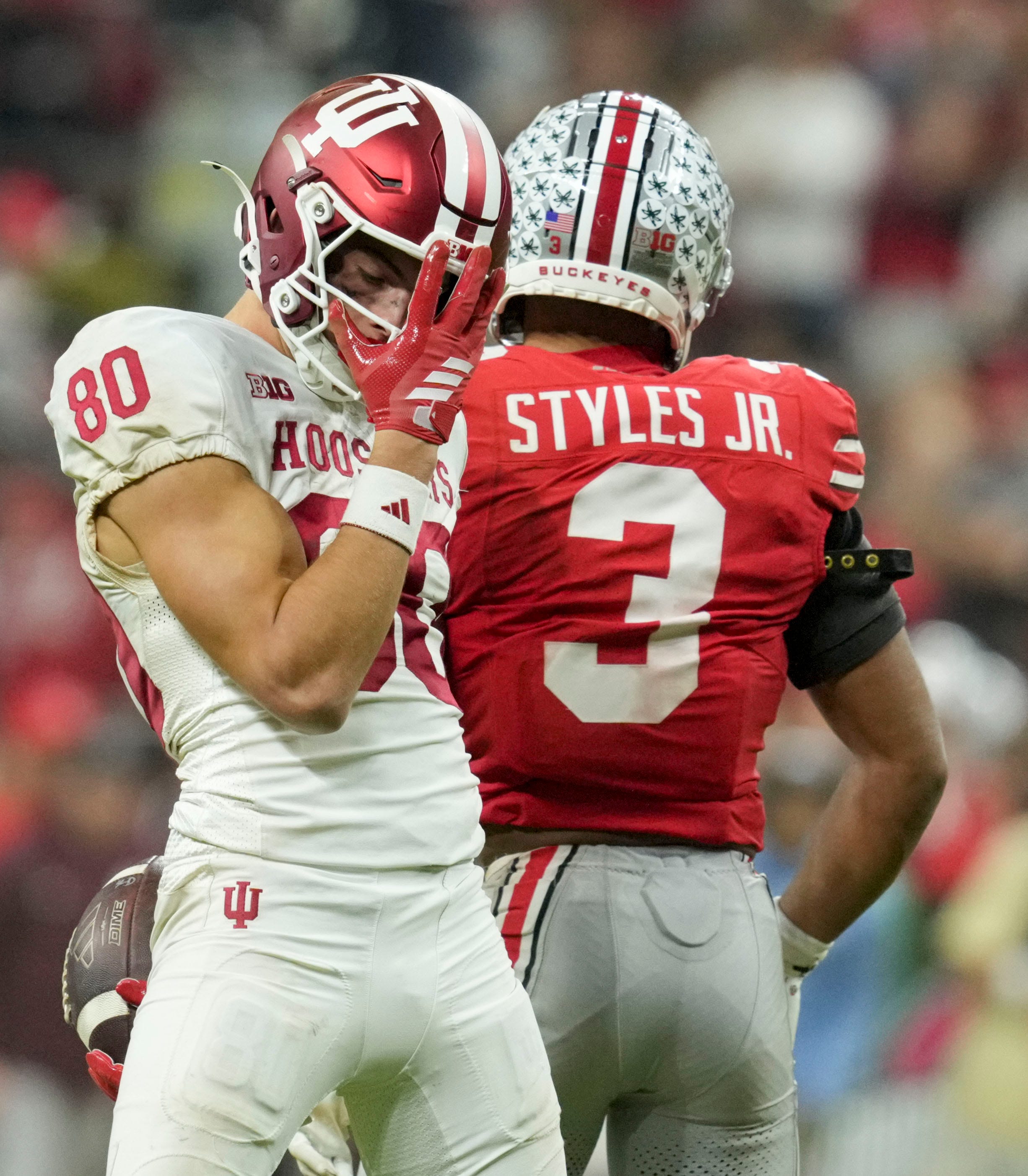 Indiana football's Charlie Becker puts NSFW spin on Ohio State chant