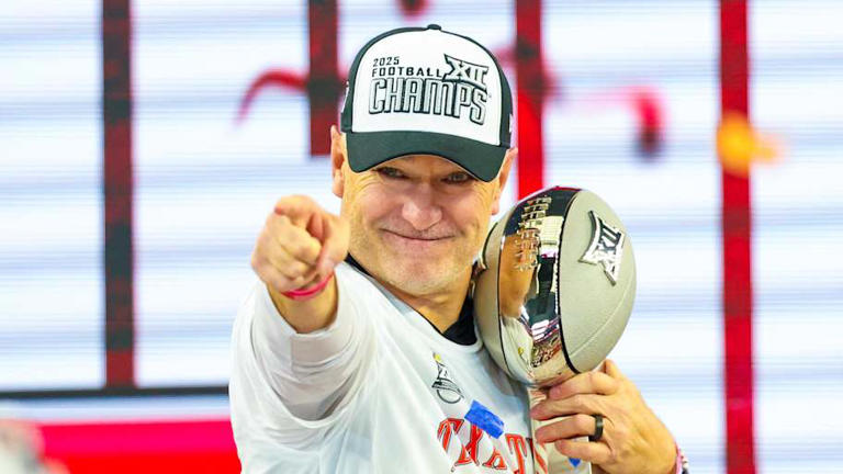 Texas Tech coach makes CFP case for BYU after Big 12 title game shellacking