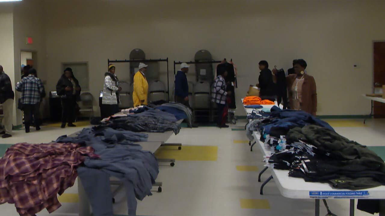 Community organizations partner for Adams Run giveaway event