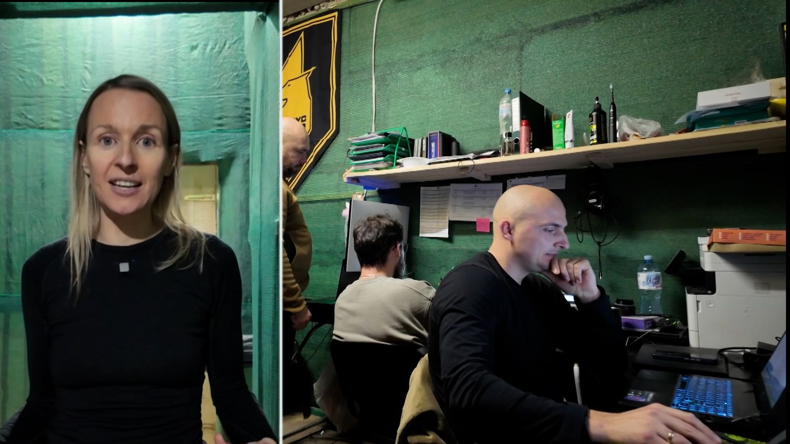 Inside Ukraine's underground military HQ