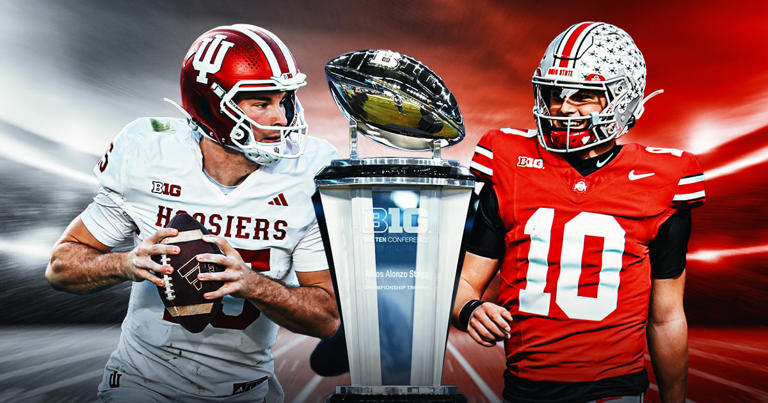 No. 2 Indiana beats No. 1 Ohio State to win Big Ten title