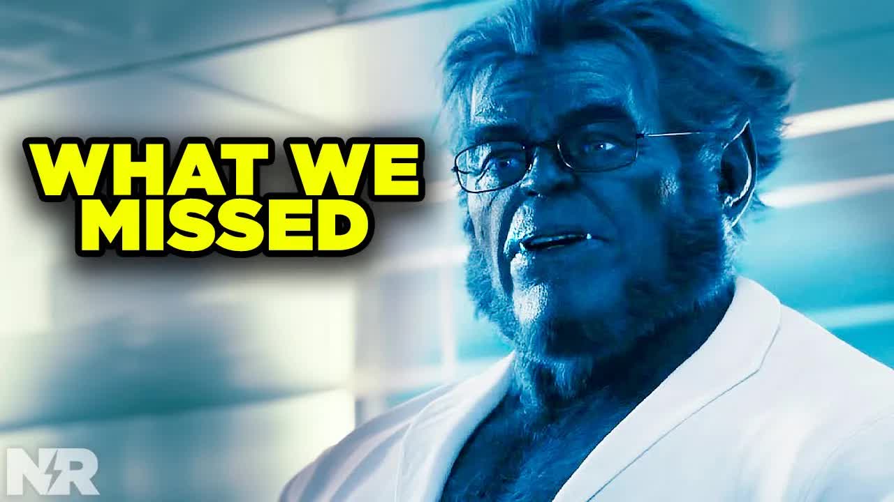 We missed this in the Beast scene from The Marvels