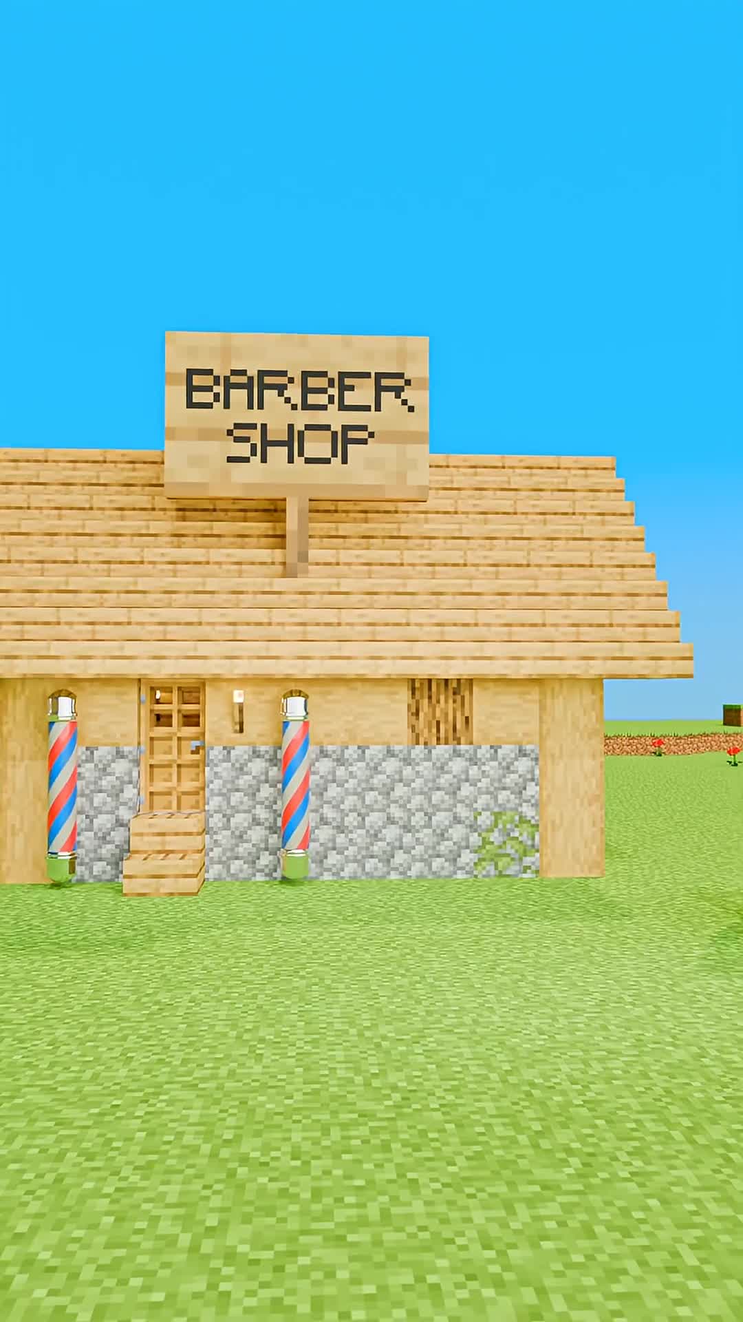 Minecraft iron golem hair loss funny 3D simulation