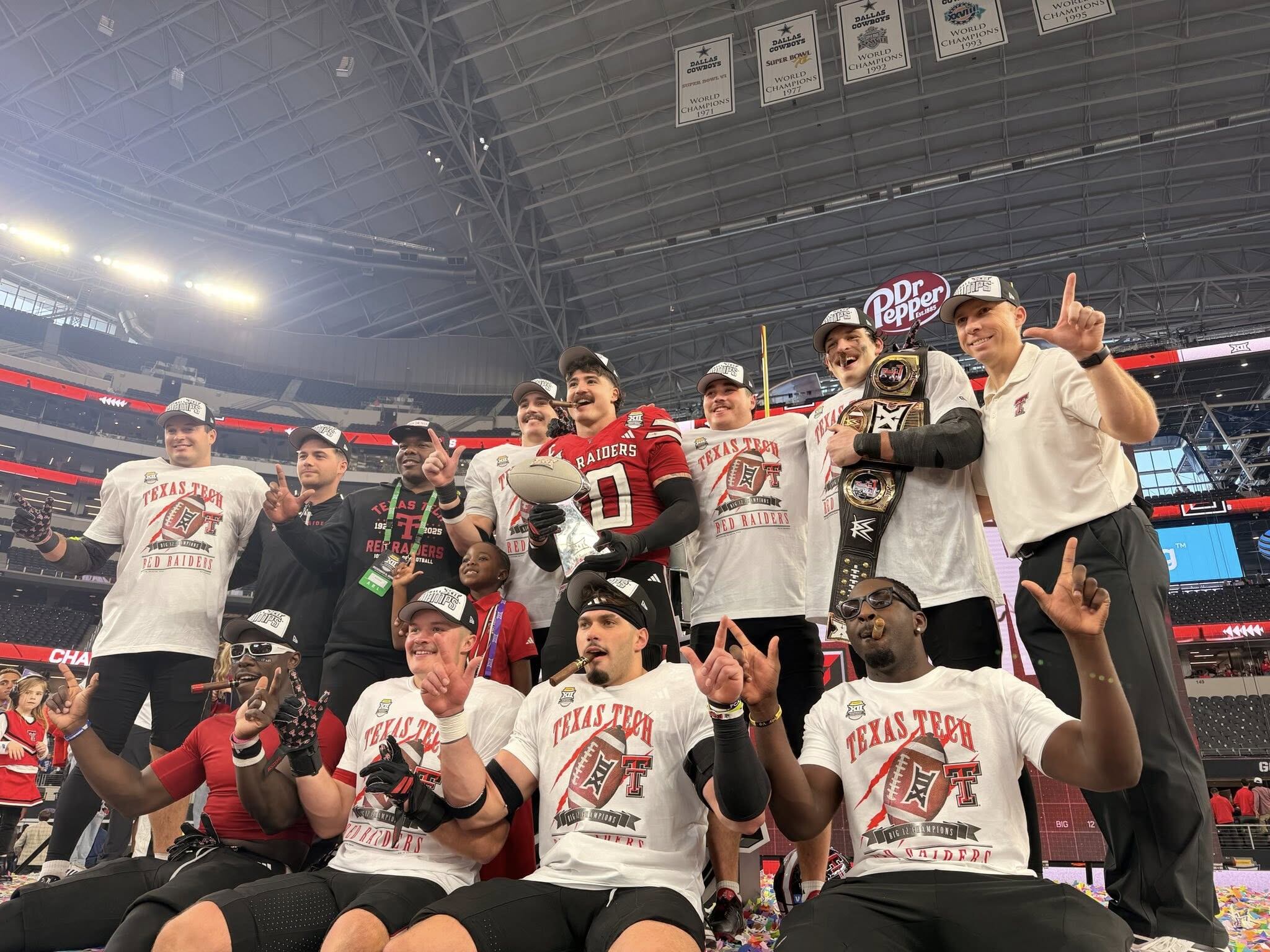 Texas Tech wins its first Big 12 Conference championship with 34-7 win ...