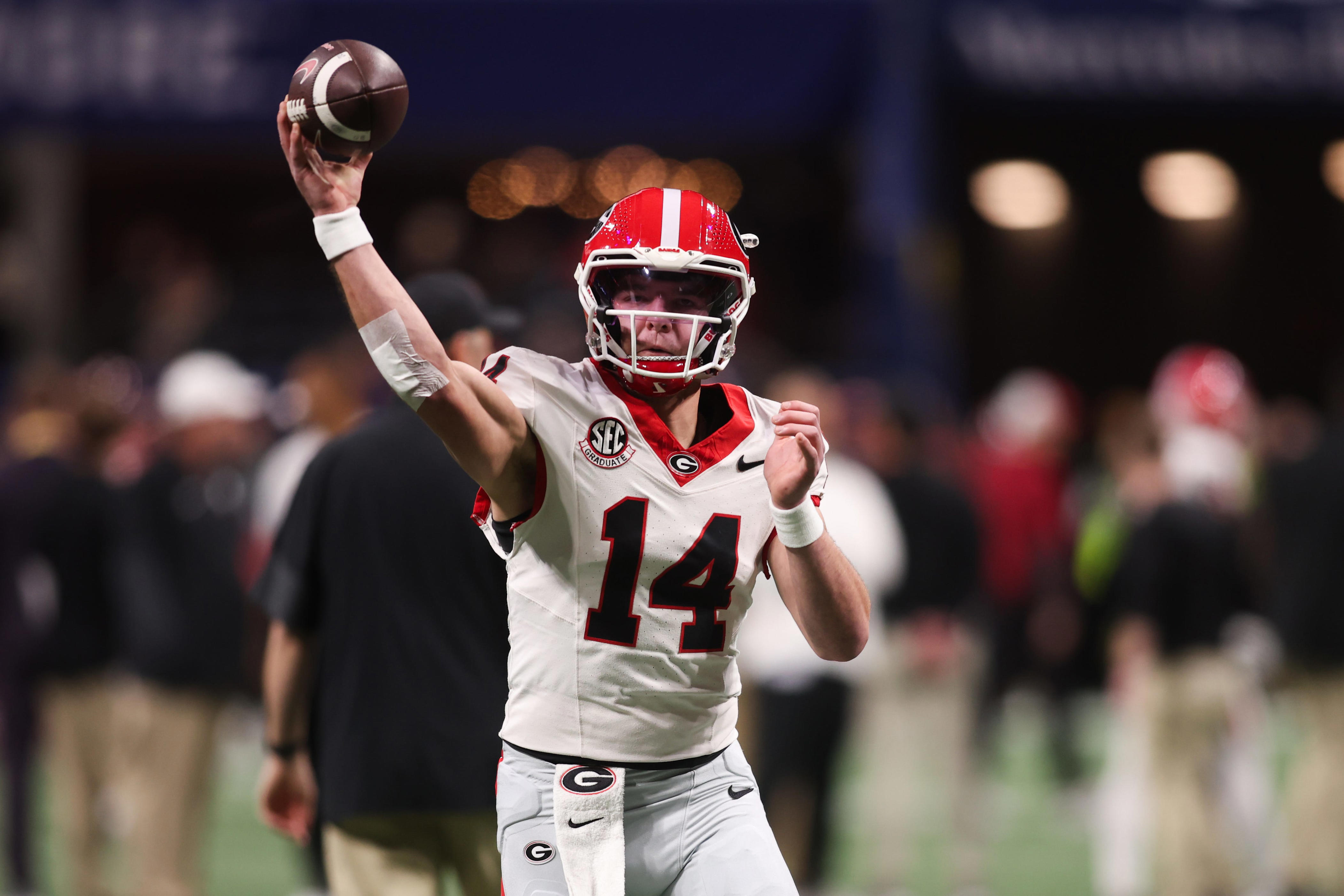 Gunner Stockton game manages his way to MVP in SEC Championship