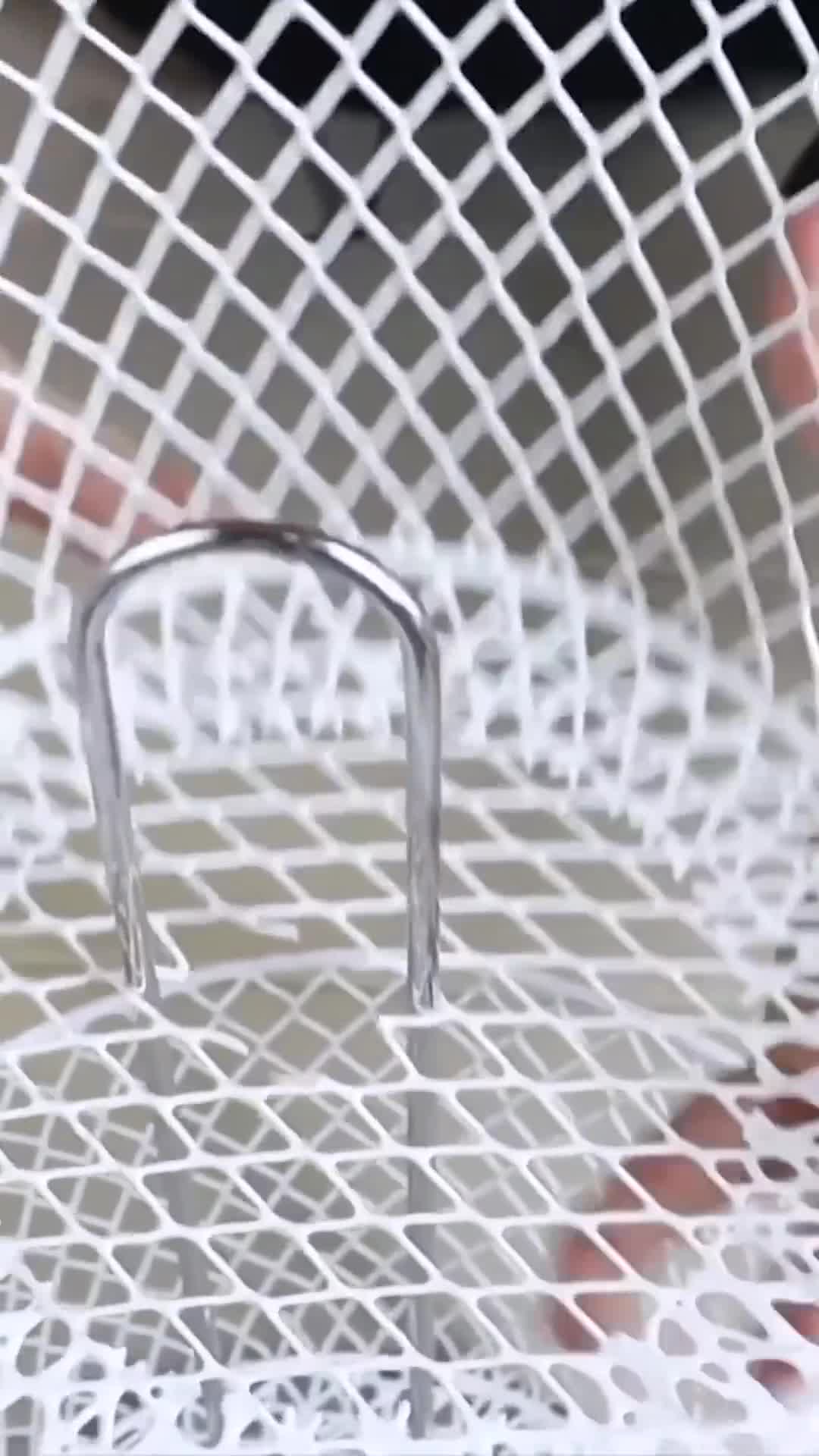 Slide two Dollar Tree baskets on a paper towel holder 🫢