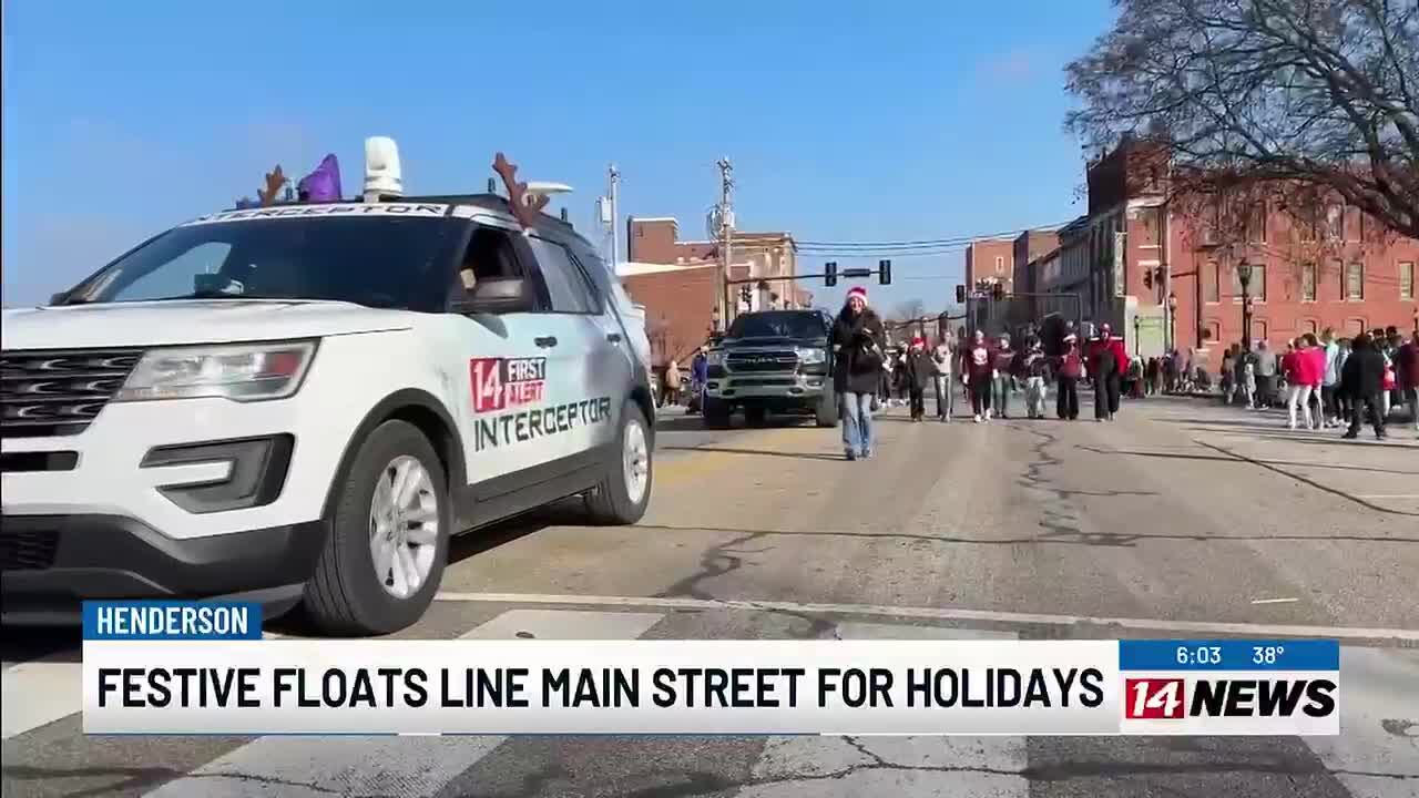 Over 130 organizations take part in Henderson Christmas parade