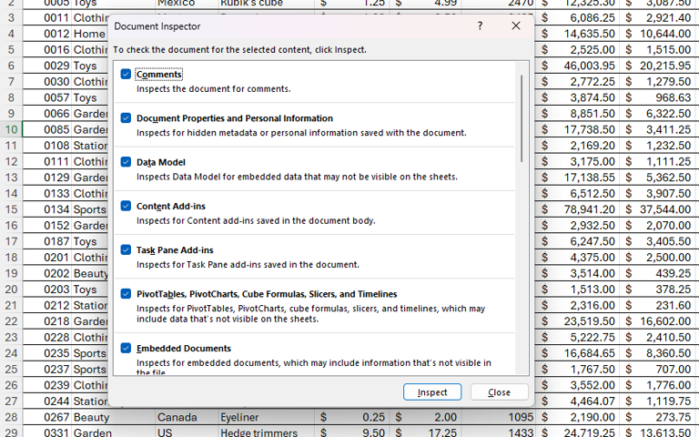 I use this single Excel tool to avoid sharing personal data