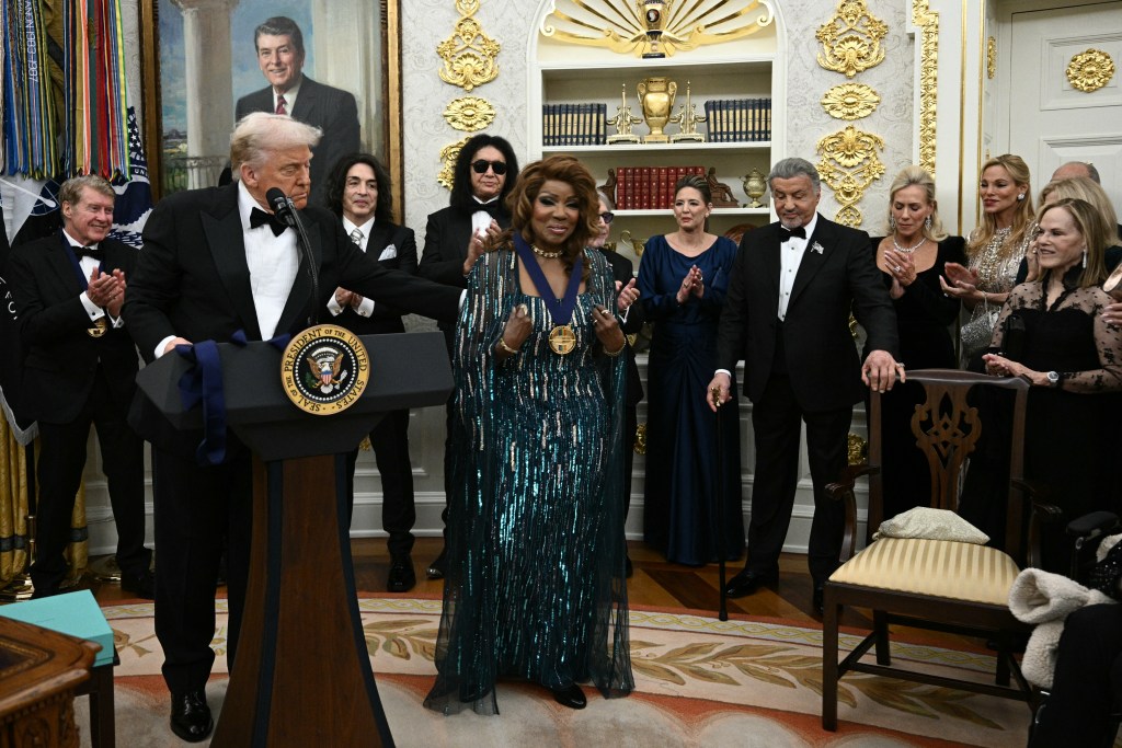 Trump awards Kennedy Center medals to 2025 honorees at White House