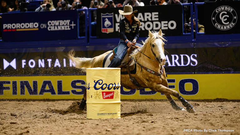 NFR round 3 brings more drama in barrel racing world championship battle