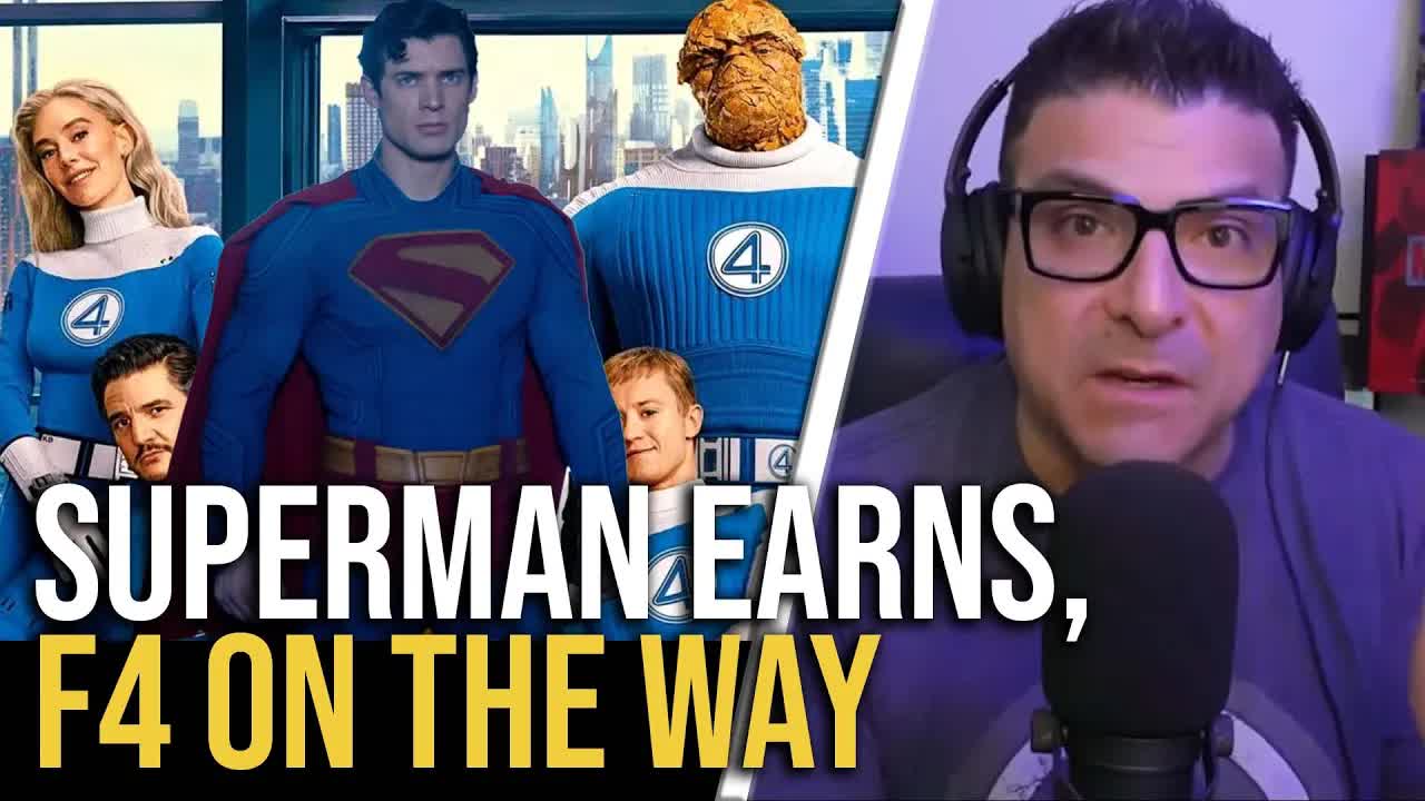 Superman weekend two, Fantastic Four first reactions box office breakdown