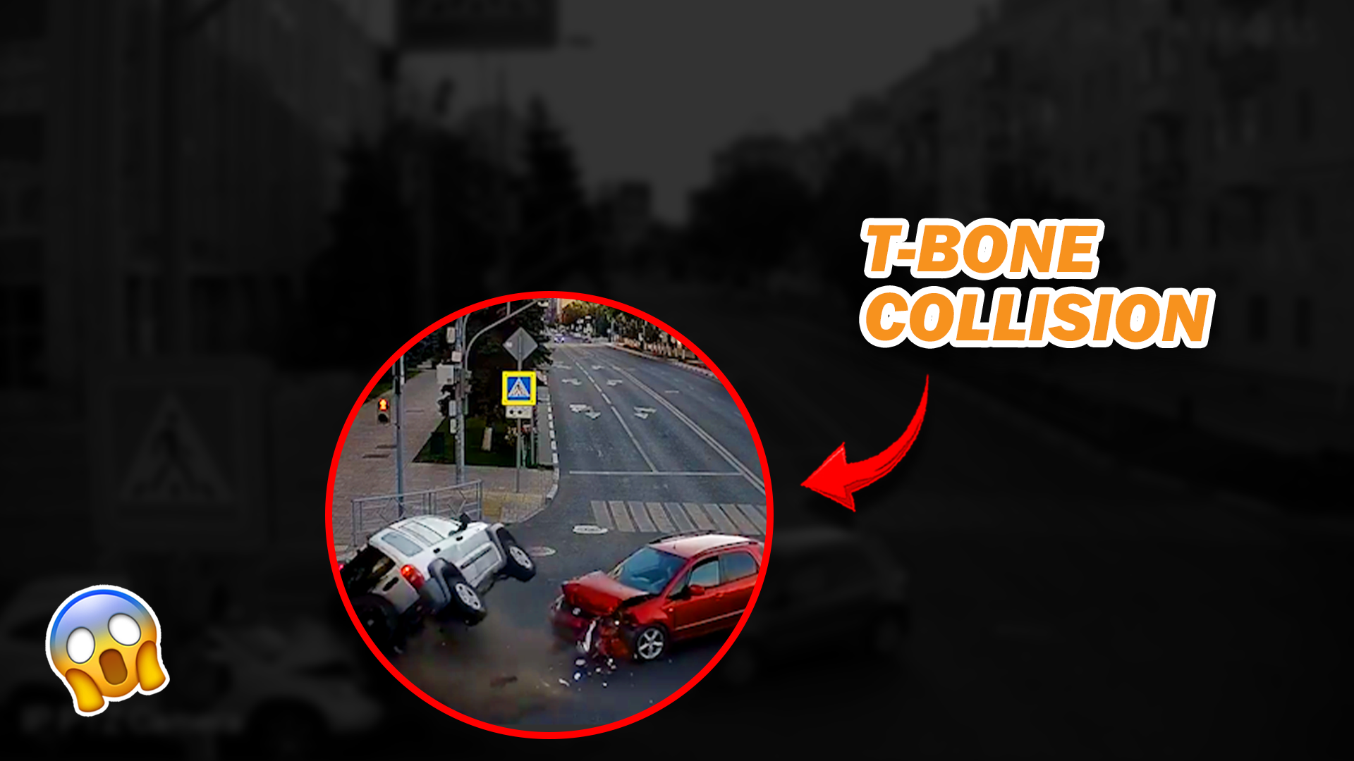 Car accident leads to full flip