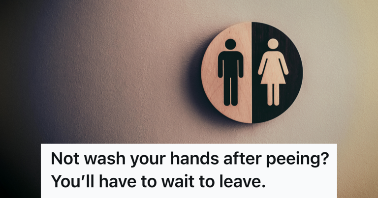 Gym goer saw a gross man skip washing his hands after using the ...
