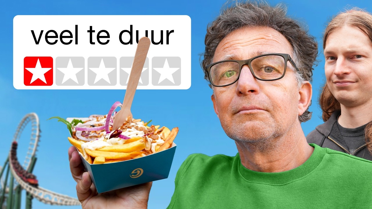 Ik testte al het eten in de Efteling