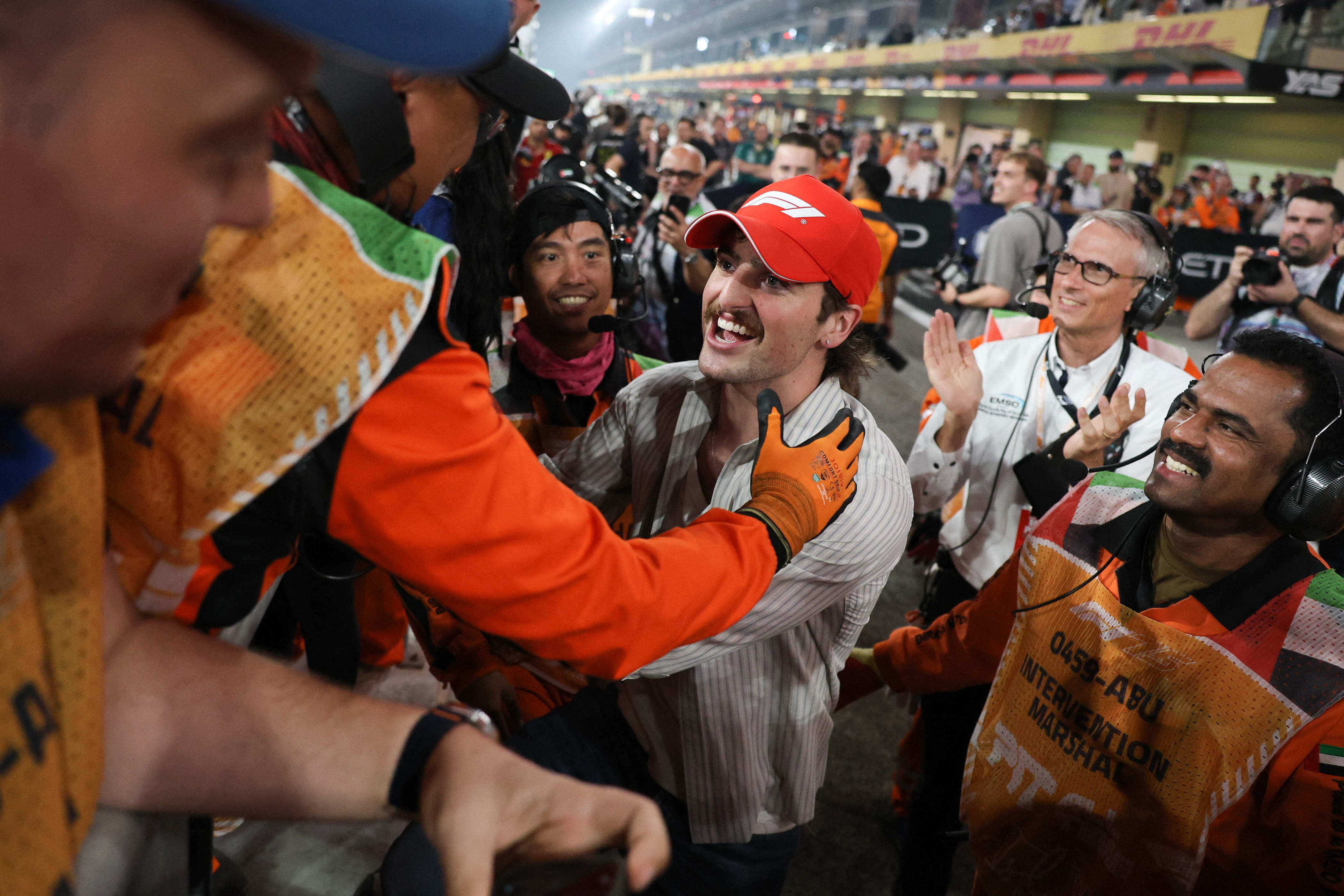 Celebrities at Abu Dhabi F1 Grand Prix 2025: Katy Perry, Benson Boone ...