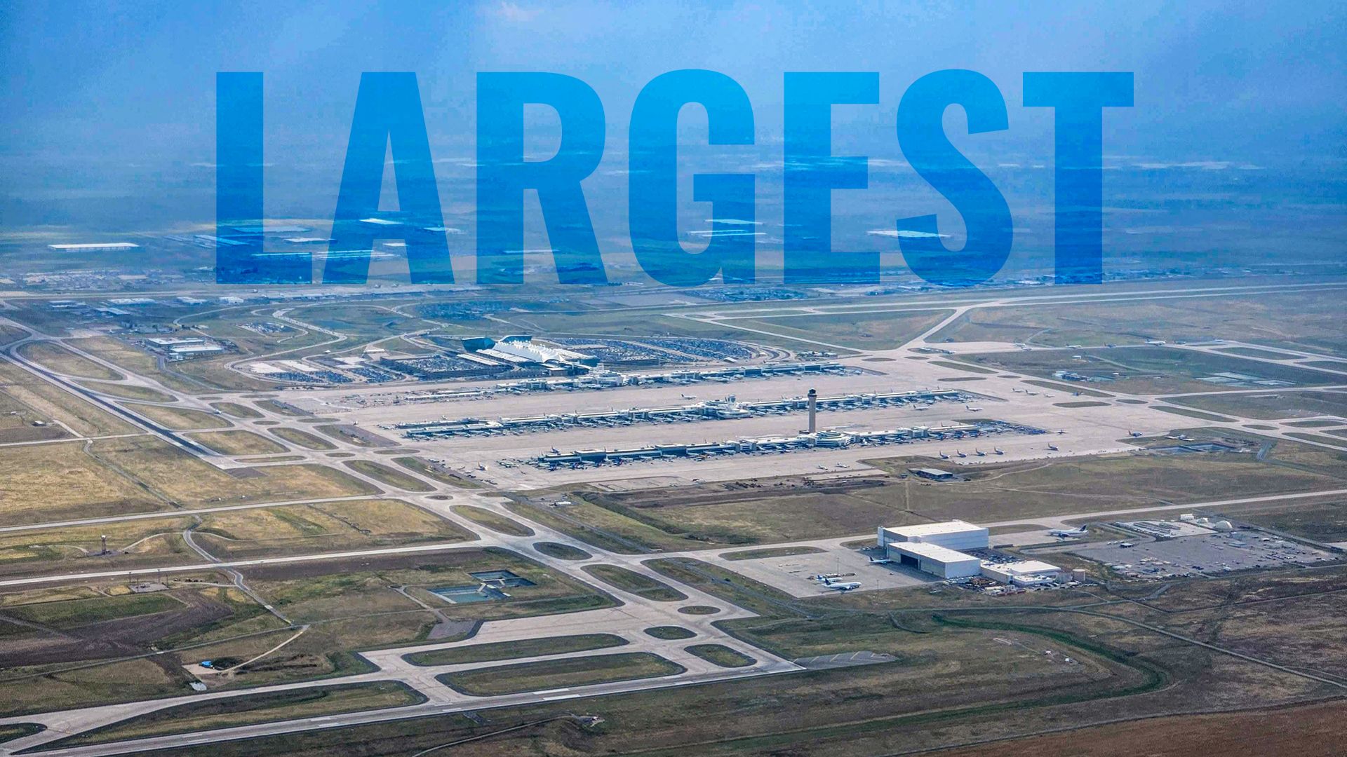The United States' 10 largest airports in operation