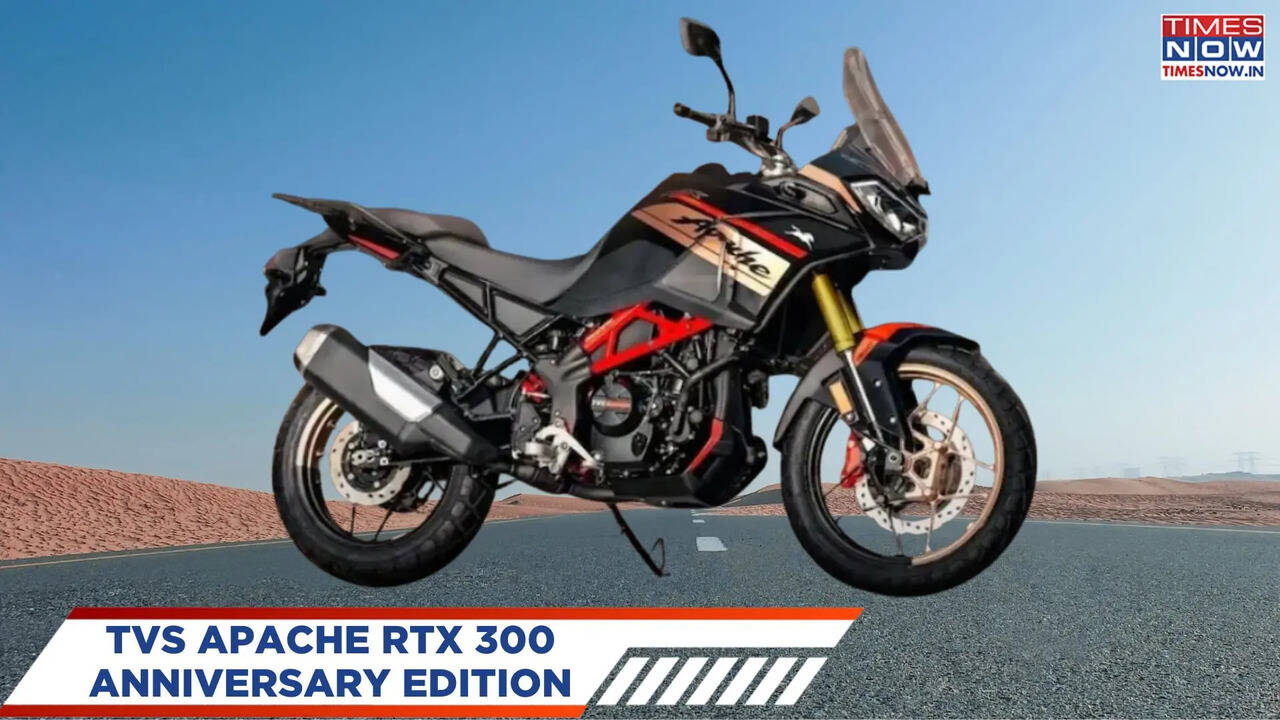TVS reveals Apache RTX 300 20th anniversary edition - what’s different?
