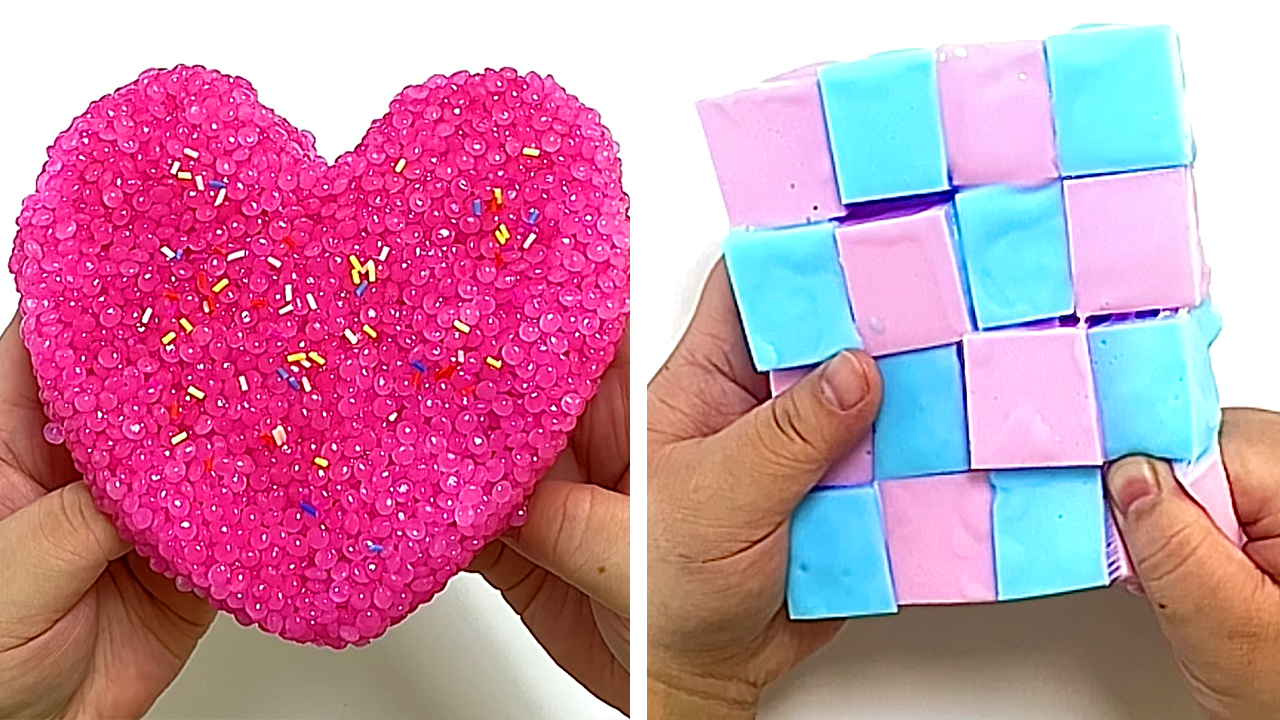 ¿Cómo suena este slime lleno de beads al exprimirlo?