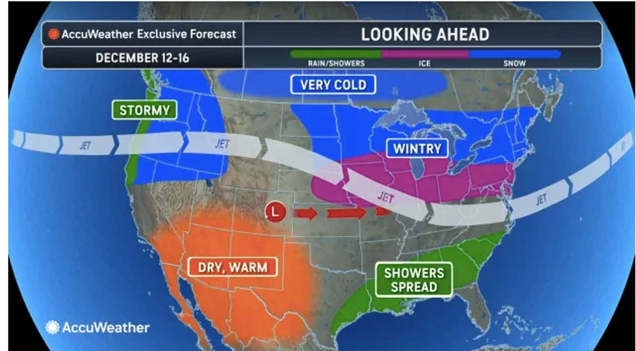 Here's Timing For Next Chance Of Snow, Wintry Mix