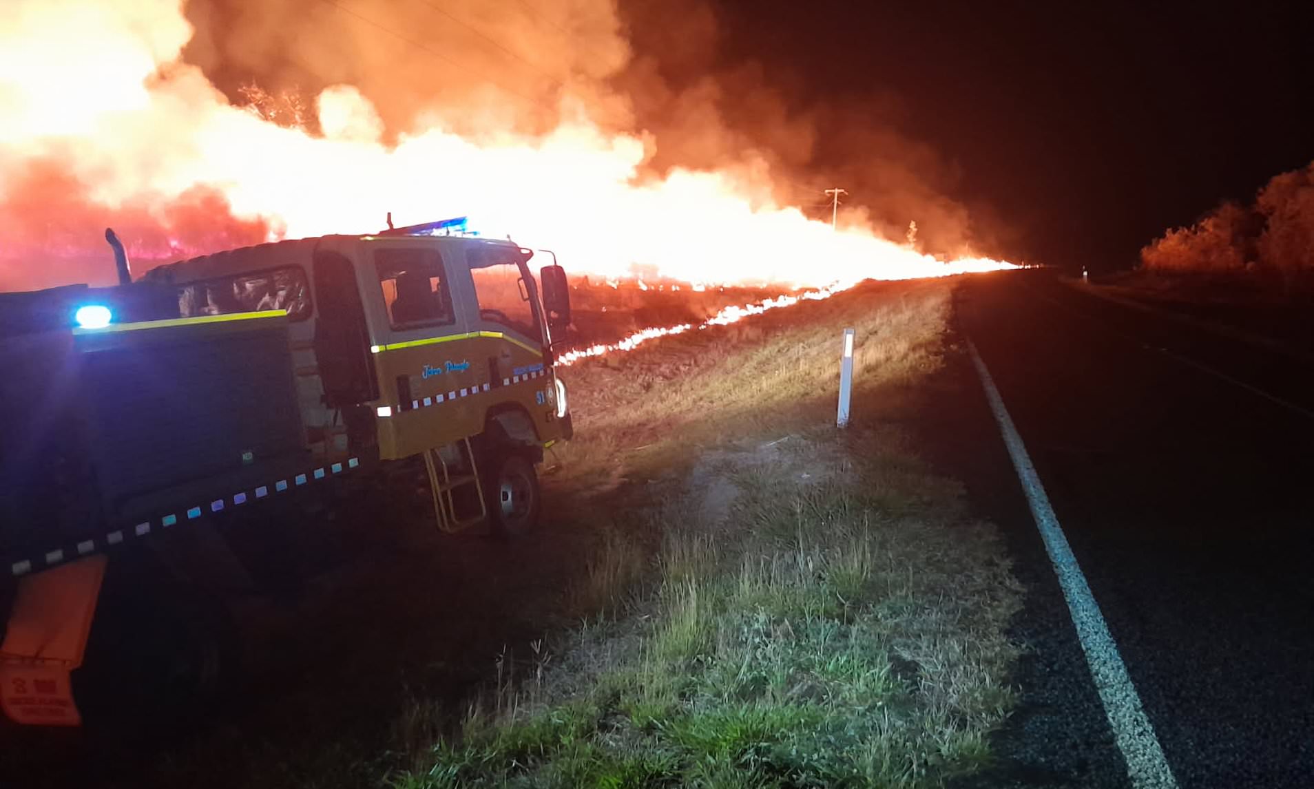 Urgent warning issued as bushfire spreads in Queensland following ...