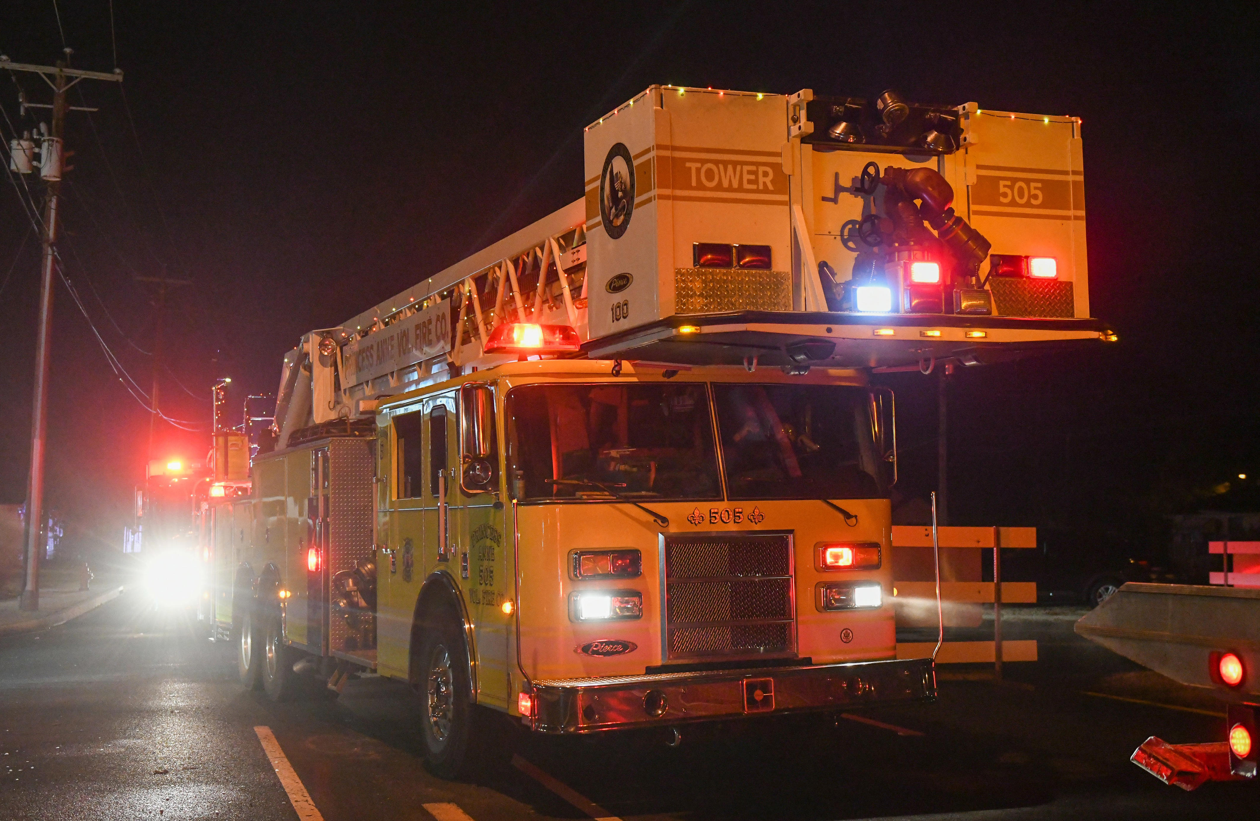 Early snow didn't stop Crisfield's night Christmas parade. See photos
