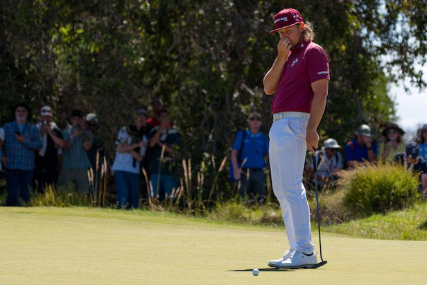 Short missed par putt on final hole cost gutted Cameron Smith chance to ...
