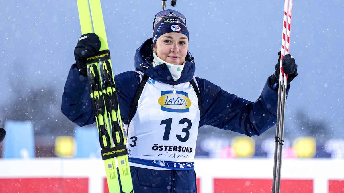 Troisième du classement général de la coupe du monde, elle s'est ...