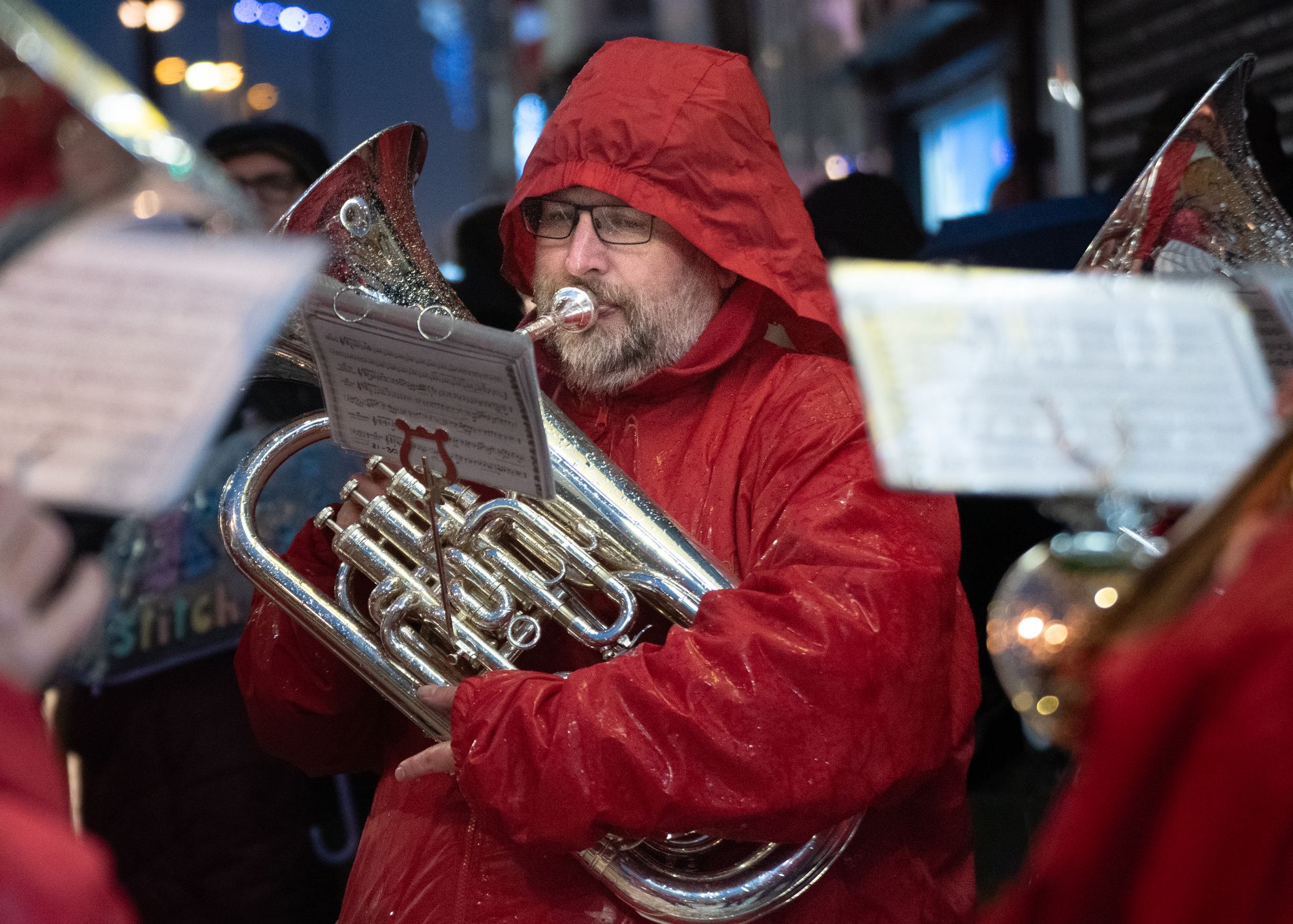 Festive scenes at Waterloo Road’s first ever Christmas light switch-on