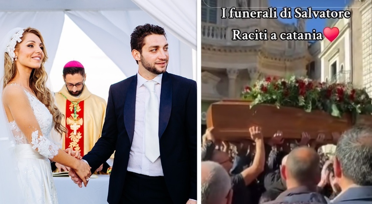 Salvatore Raciti morto a 41 anni, i funerali del marito dell'ex ...