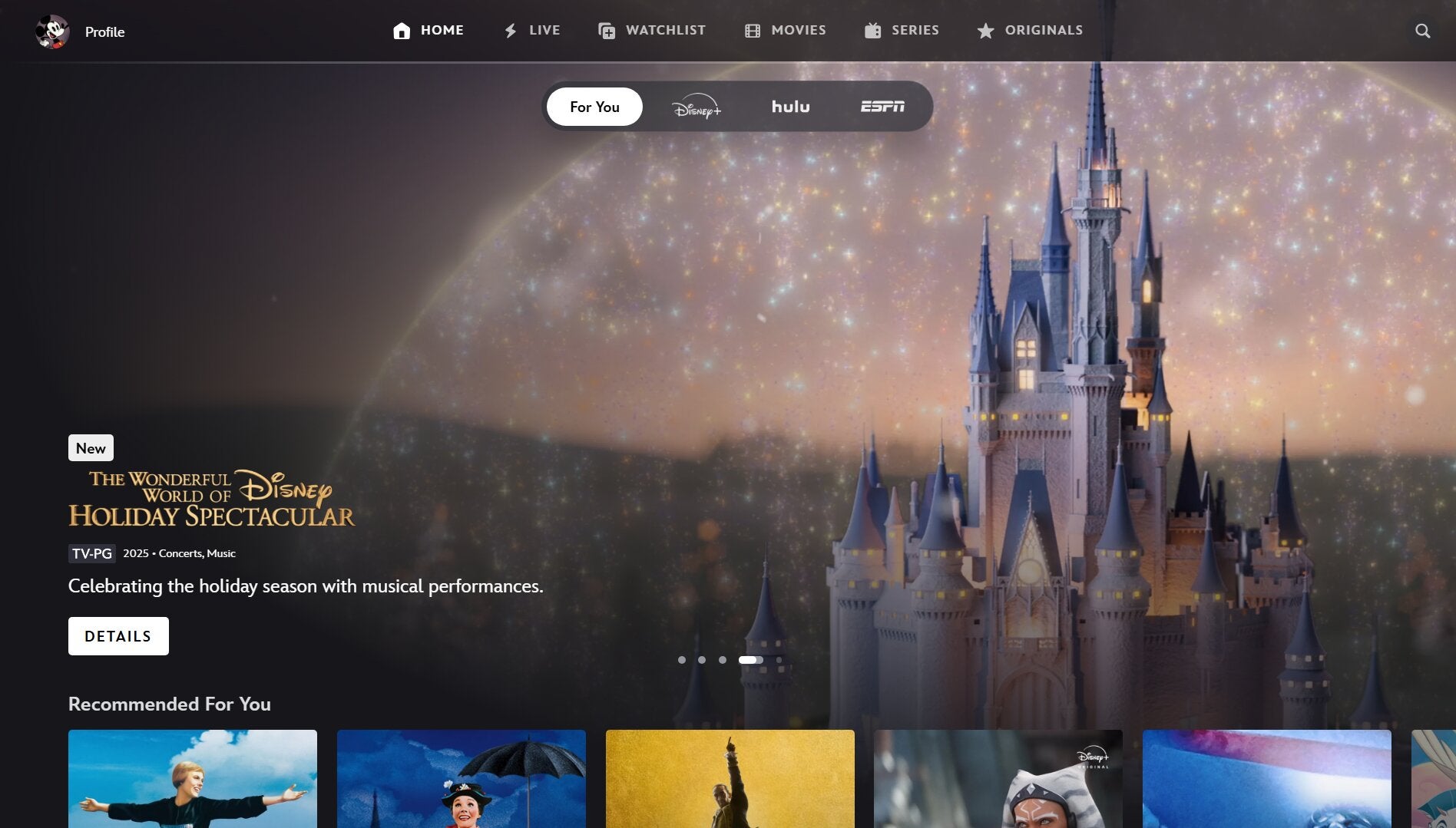Disney+ adds new navigation bar in key update